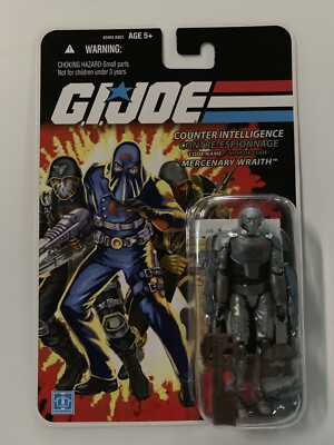 GI Joe Cobra Mercenary Wraith [Canada Bilingual Card] [25th Anniversary ...