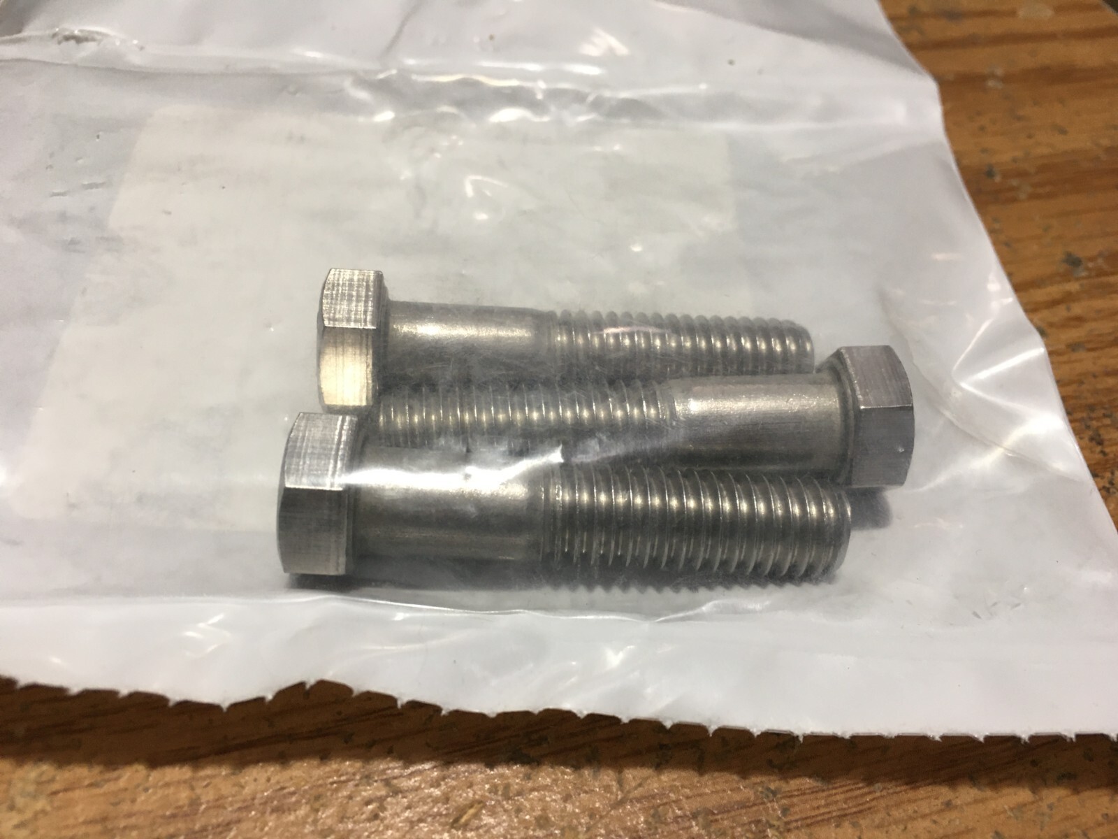 (3) 7/16"-14 x 2" ASTM F593 18-8 Stainless Steel Hex Cap Screw | eBay