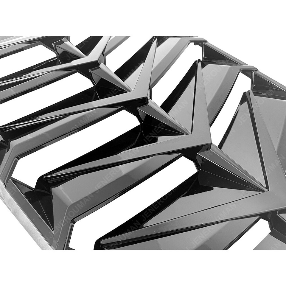 Glossy Black Rear Window Louvers Sun Shade Vent Covers For 2015-25 Ford ...