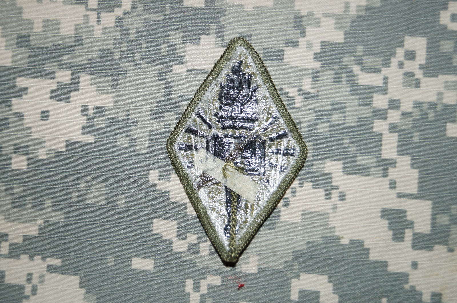 Authentic US Army Chaplin Center and School Subdued BDU Military Patch ...