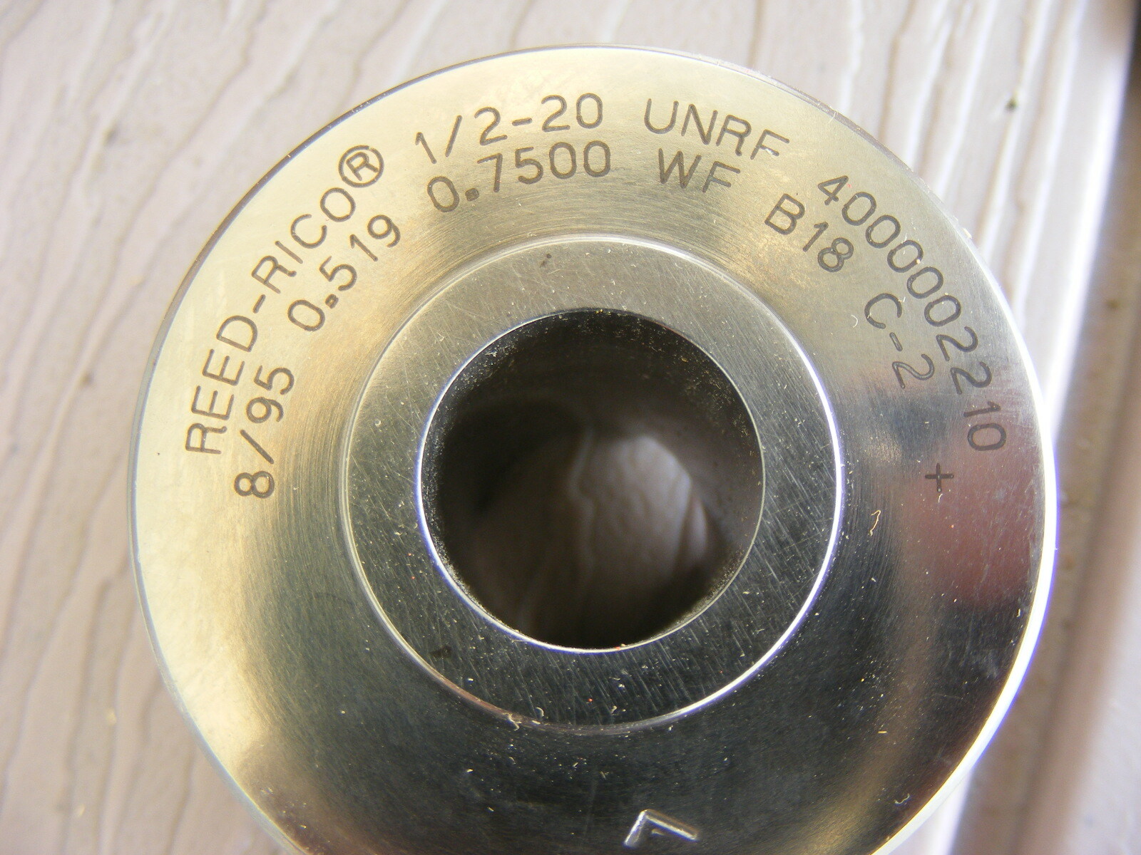 Reed Rico Thread Roll Rolling Die 1/2-20 UNRF Unused | eBay