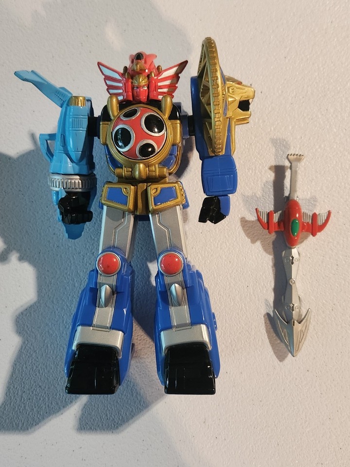 Power Rangers Ninja Storm Training Center Megazord Choobo Glider Yellow ...