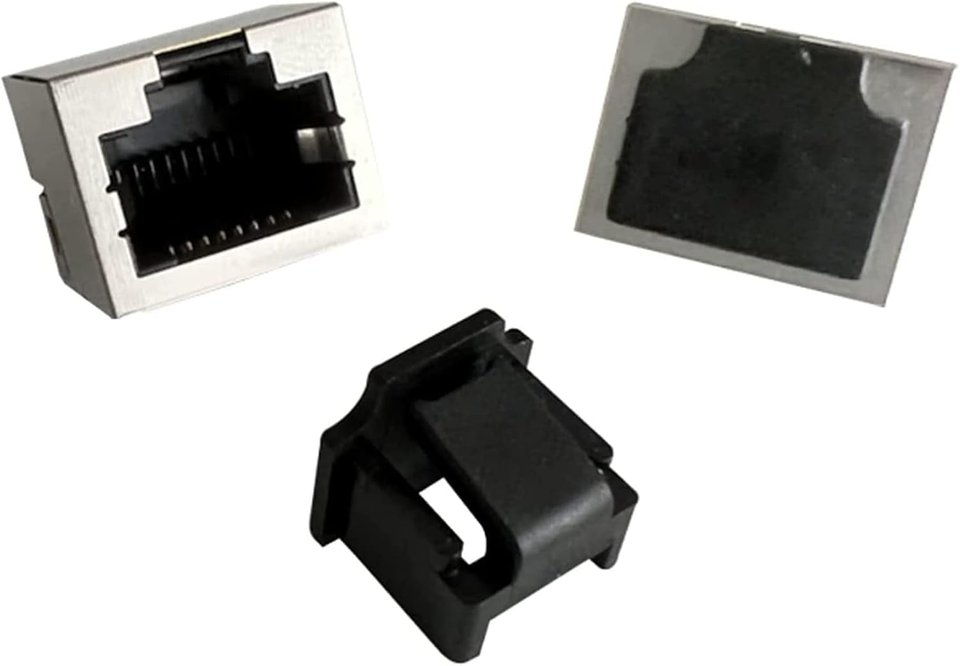 10Pcs RJ45 Jack Dust Cover, Reusable,Rj45 Dust Cover Cap,Rj45 anti Dust ...