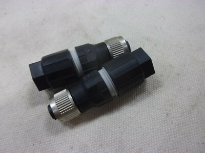 2 QUICKON Cable Cord Sensor Wire Connector 5 Pin Socket Female Data ...