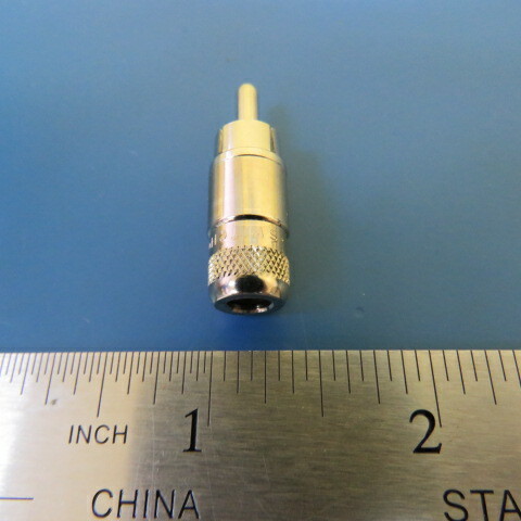 SWITCHCRAFT/ CONXALL 3502 Qty of 9 per Lot PLUG PHONO 2 COND; RCA ...