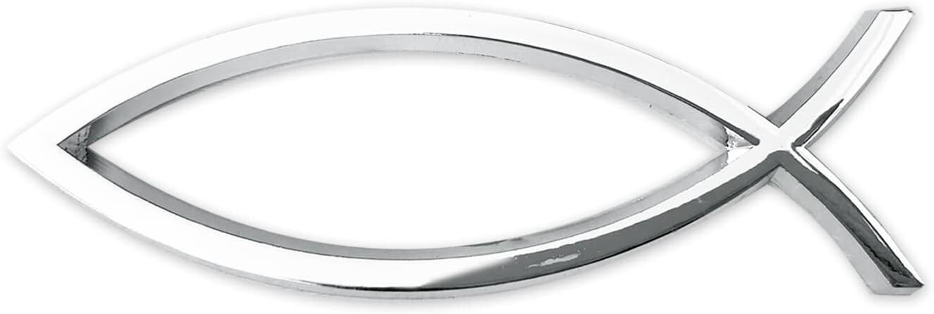 Jesus Fish Christian Car Emblem Christian Fish Car Badge for Car Truck ...