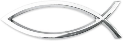 Jesus Fish Christian Car Emblem Christian Fish Car Badge for Car Truck ...