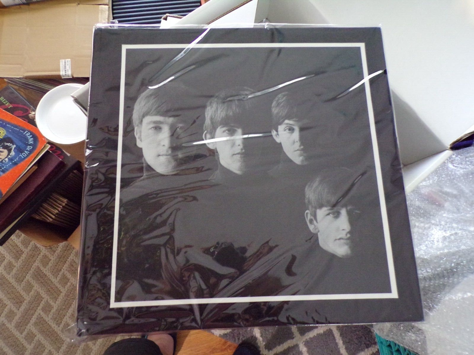 SEALED THE BEATLES BOX OF VISION CD STORAGE,COFFEE TABLE BOOK AND ...