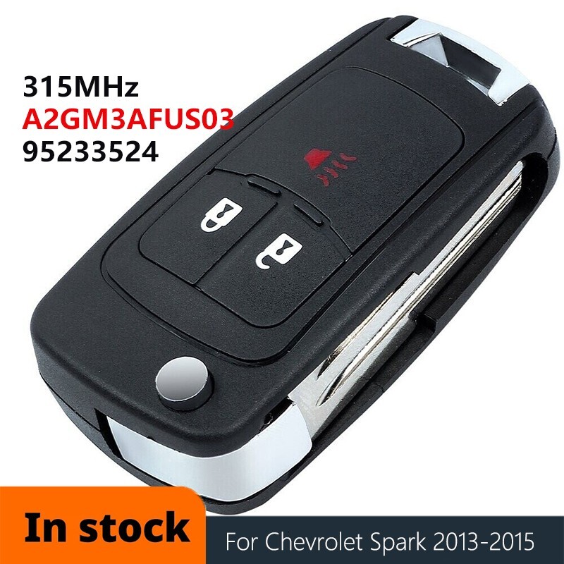 2x A2GM3AFUS03 95989830 Smart Remote Key Fob for Chevrolet Spark 2013 ...