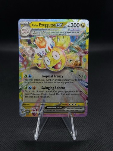 Alolan Exeggutor ex - 133/191 - SV08: Surging Sparks - Pokemon TCG - NM ...