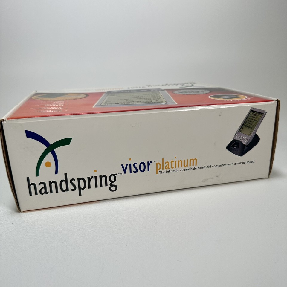 Handspring Visor Platinum 8mb Silver VGUC Complete And Tested - Free ...