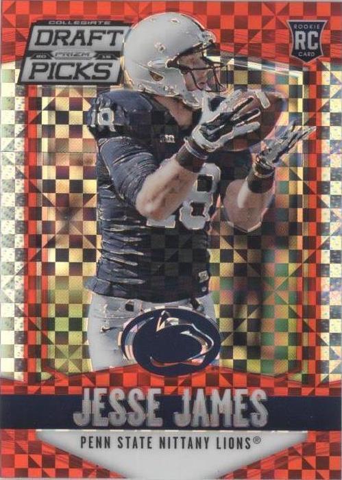 2015 Panini Prizm Collegiate Draft Picks - Jesse James #197 Red Power ...