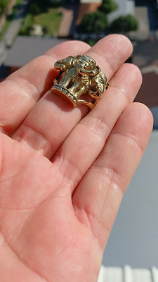 Elephant Finger Ring ELEPHANT RING — Carolina Wickenburg