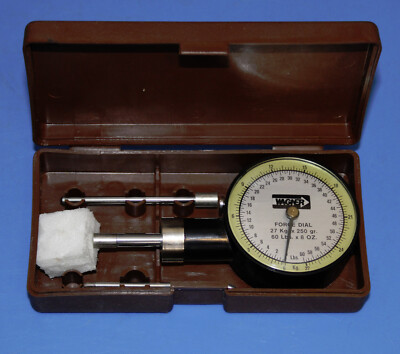 Wagner Instruments FD 127 BPush / Pull Force Gauge 27 Kg x 250 Gr 60 ...