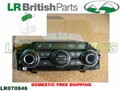 GENUINE LAND ROVER A/C CONTROL HEATER RANGE ROVER SPORT 10-13 LR4 ...