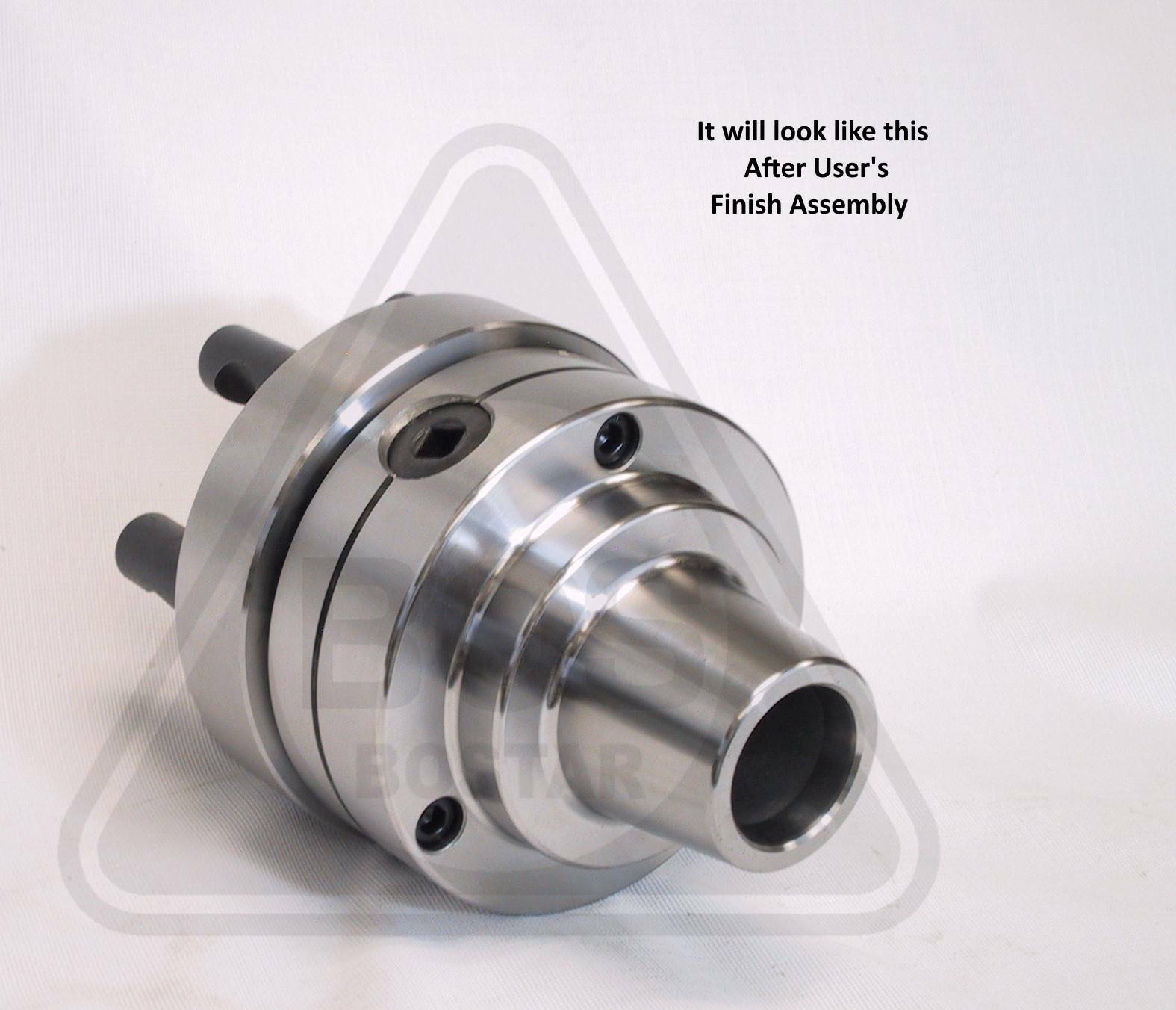 BOSTAR 5C Collet Lathe Chuck With Semi-finished D1-5 Back Plate | eBay