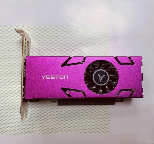 YESTON AMD Radeon RX550 4GB GDDR5 PCI-E Multi-screen Graphics Video ...