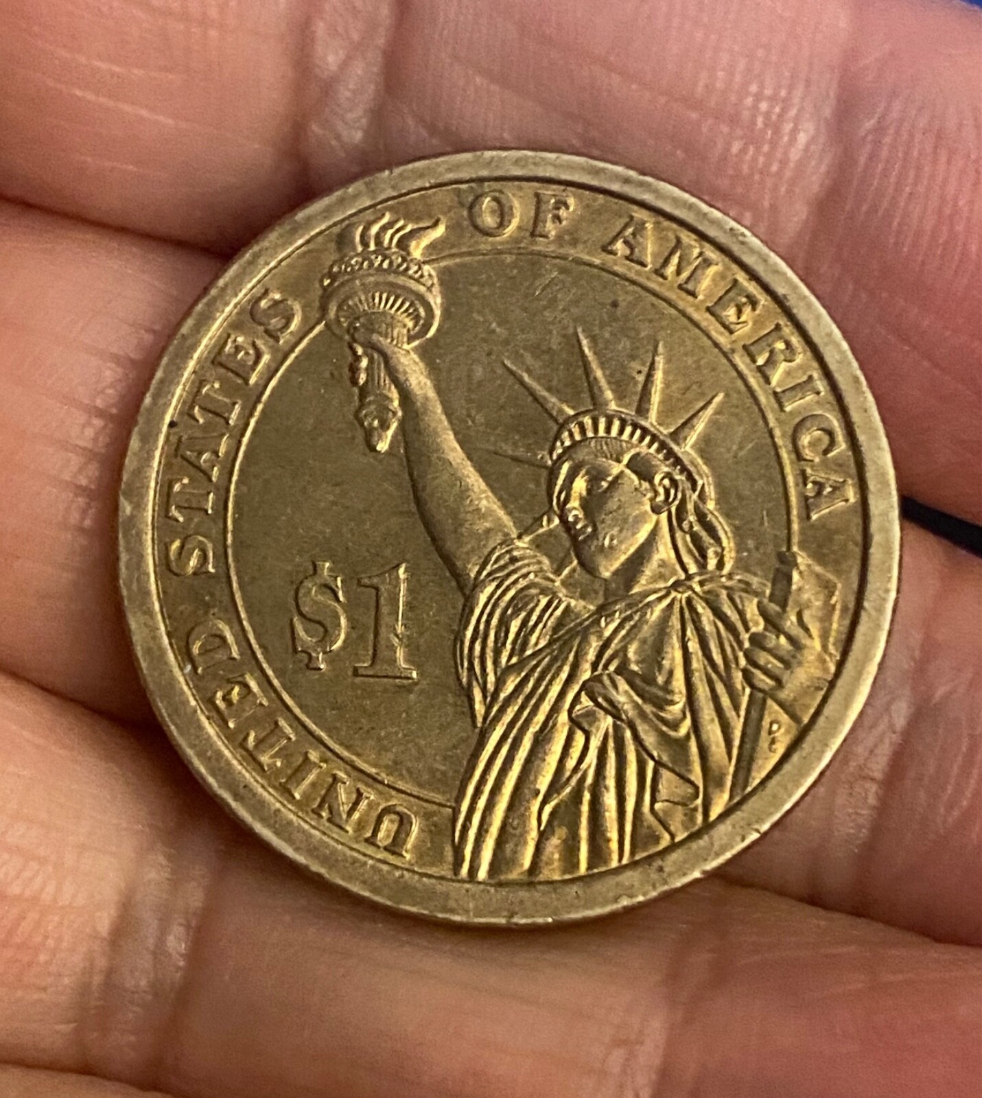 RARE Antique James Buchanan $1 Dollar Coin 1857-1861 - 2010 P - 15th ...