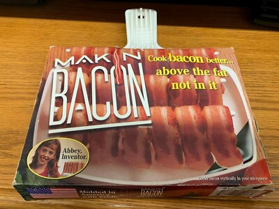 Vintage 1996 MAK N BACON MICROWAVE COOKER MAKIN BACON | eBay