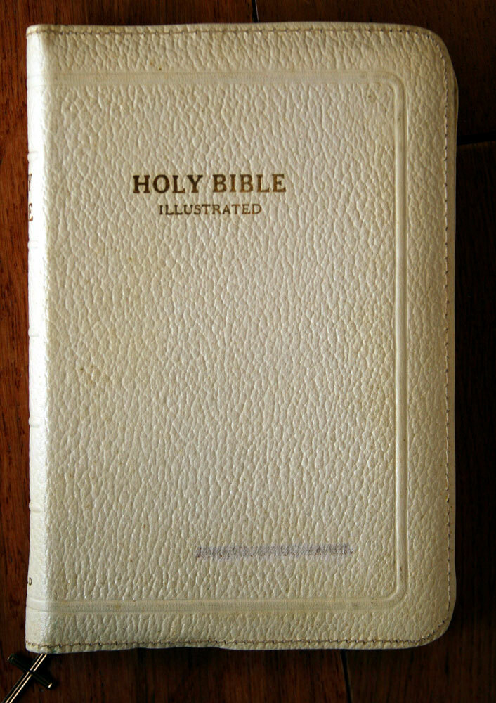 White Holy Bible Cover God Is Amazing 🥹 New Bible Cover 💕💖