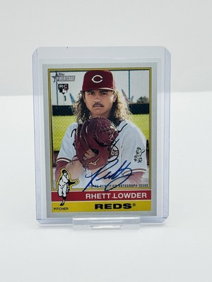 2025 Topps Heritage RHETT LOWDER RC Rookie Card Auto Autograph 🔥 | eBay