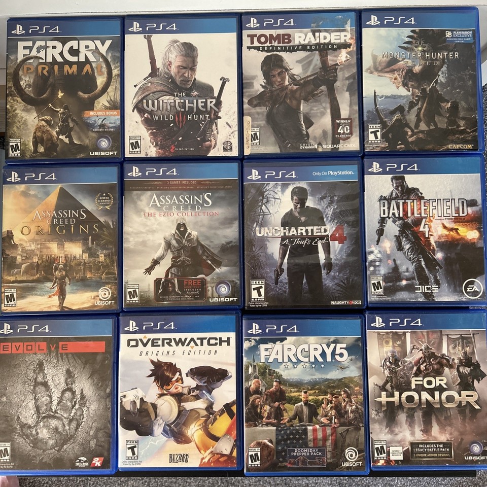 Huge Ps4 Game Lot Bundle 25 Games!! Call of Duty, Assassin’s Creed ...