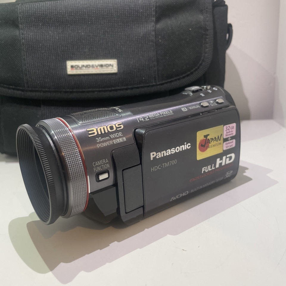 Panasonic HDC-TM700 Camcorder 32GB Memory HD High Definition Digital ...