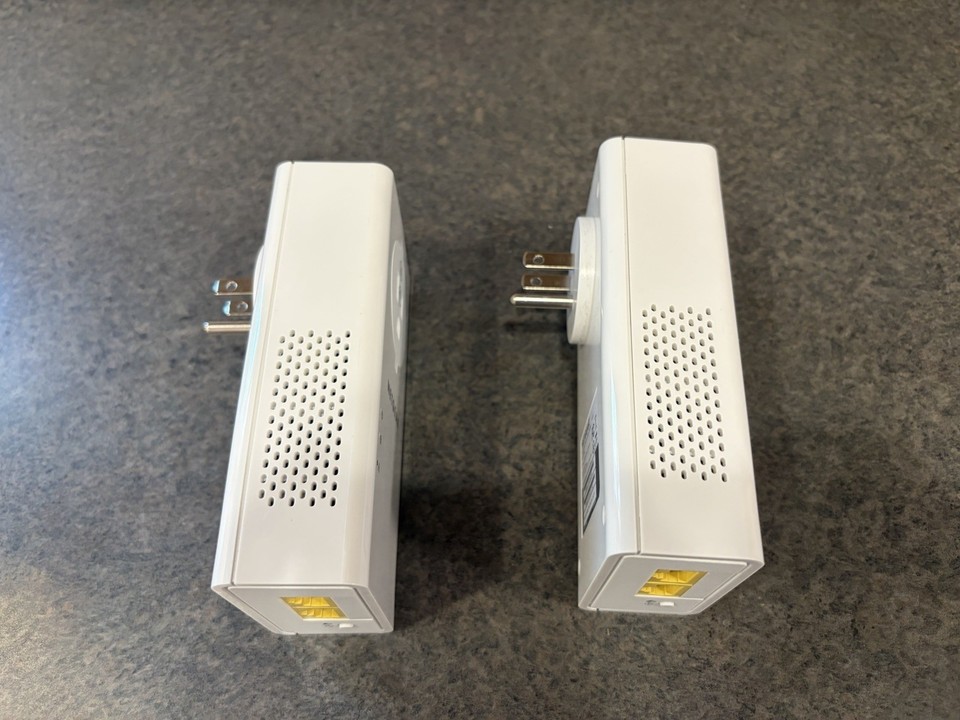 NETGEAR Powerline Adapter 2000 Mbps Gigabit Ethernet Ports - PLP2000 | eBay