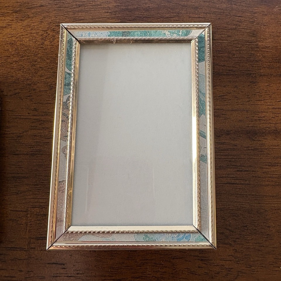 Vintage Assorted Lot of 6 Small Picture Frames & Mini Decor, Metal ...