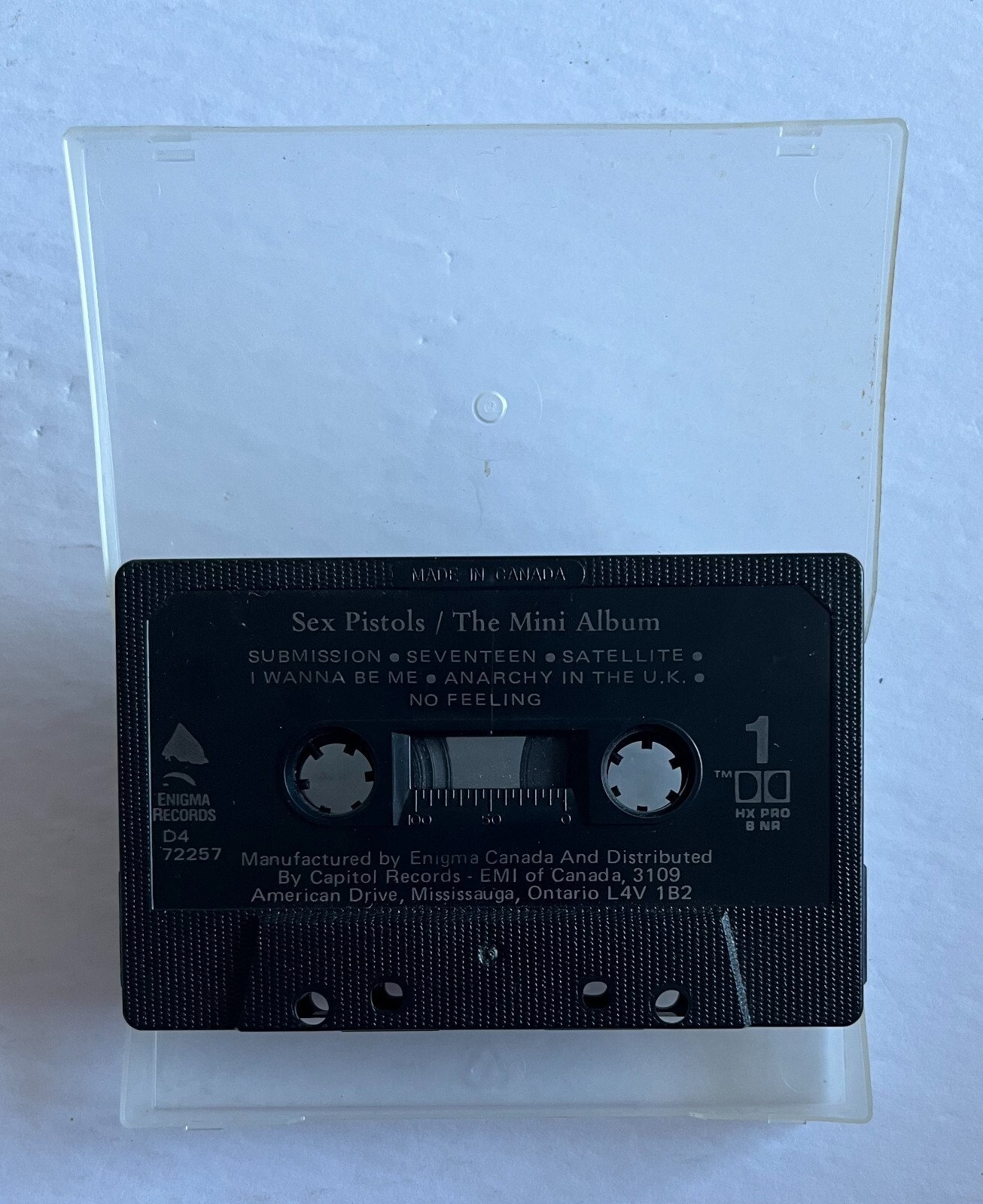 Sex Pistols - The Mini Album (D4 72257) Canadian - Cassette Only, No ...