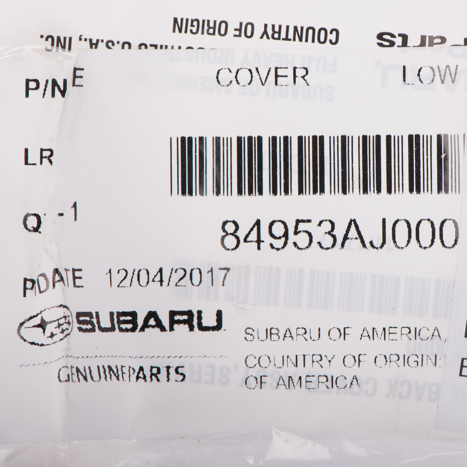 OEM 2010-2016 Subaru Front Headlight Lamp Bulb Cap Legacy Outback BRZ ...