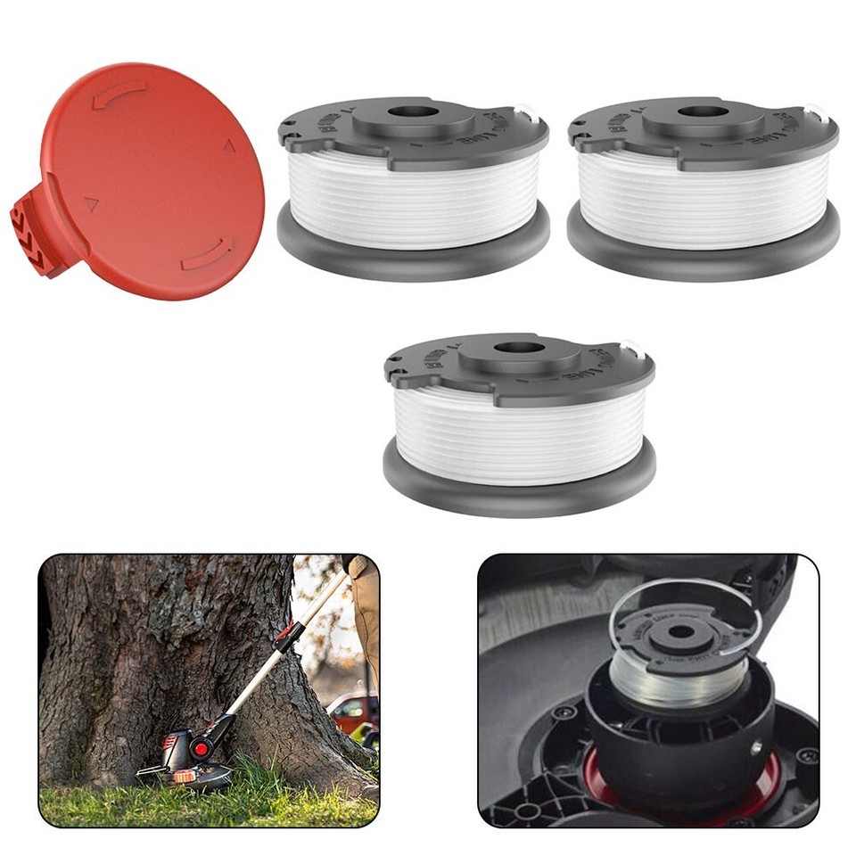 17FT/5 2M Spool Trimmer Line Cap Cover For Hyper Tough HT21 401 002 04 ...