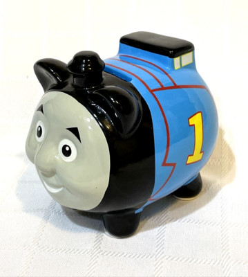 Thomas The Train Tank Engine 5.5" Ceramic Coin Piggy Bank 2016 Gullane ...