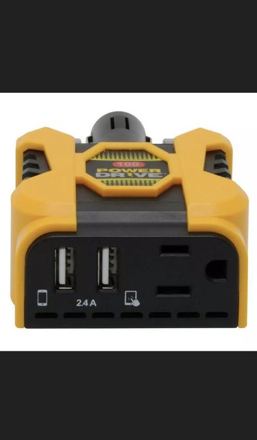 Powerdrive 100 Watt Direct Plug Inverter With 1 AC and 2 USB Ports ...