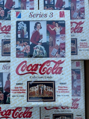 1994 Collect-A-Card Coca Cola Series 3 Collectors Cards Factory Sealed ...
