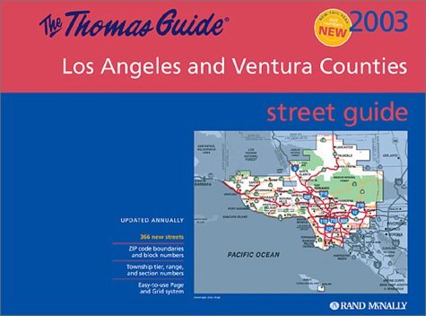 Thomas Guide 2003 Los Angeles/Ventura : Street Guide and Directory | eBay