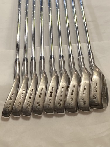 Vintage Wilson Patty Berg Cup Defender Iron Set 3-9 + PW + SI 9 Golf ...
