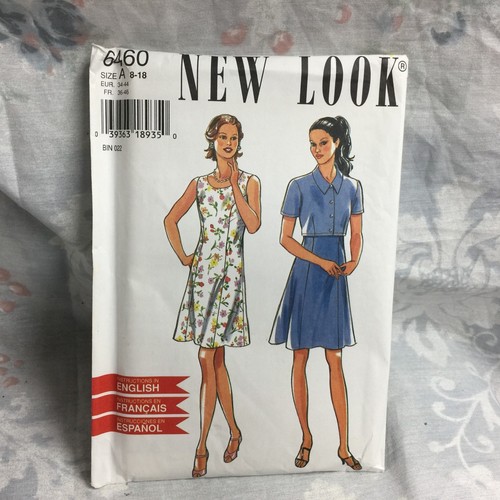 New Look 6460 Cute spring lolita dress vintage UNCUT sewing Pattern ...