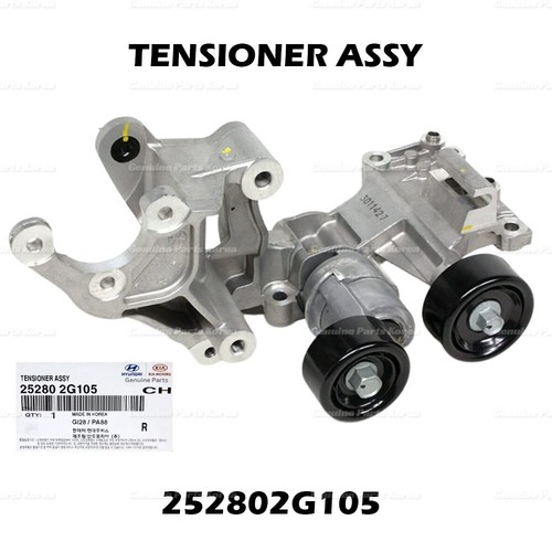 ⭐Genuine⭐ Engine Belt Tensioner Assy 252802G105 for Hyundai & Kia 2010 ...