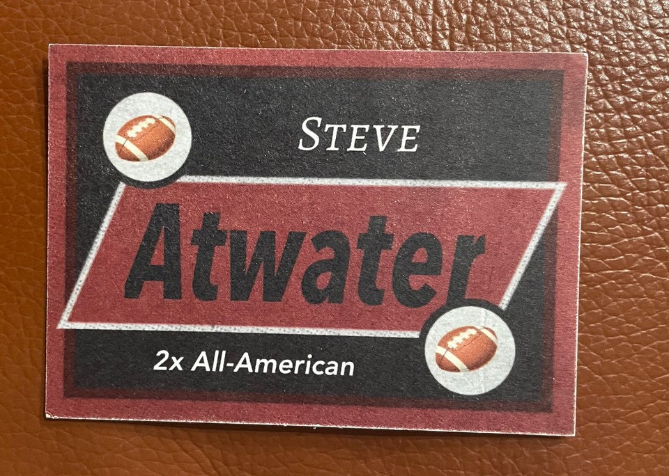 STEVE ATWATER autograph ARKANSAS RAZORBACKS Broncos HOF signed custom ...