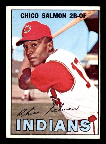 1967 Topps Baseball #43 Chico Salmon VG *e2 | eBay