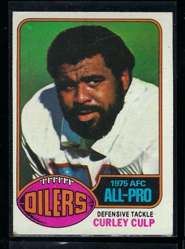 1976 Topps Football #40 - Curley Culp - Houston Oilers - All Pro | eBay
