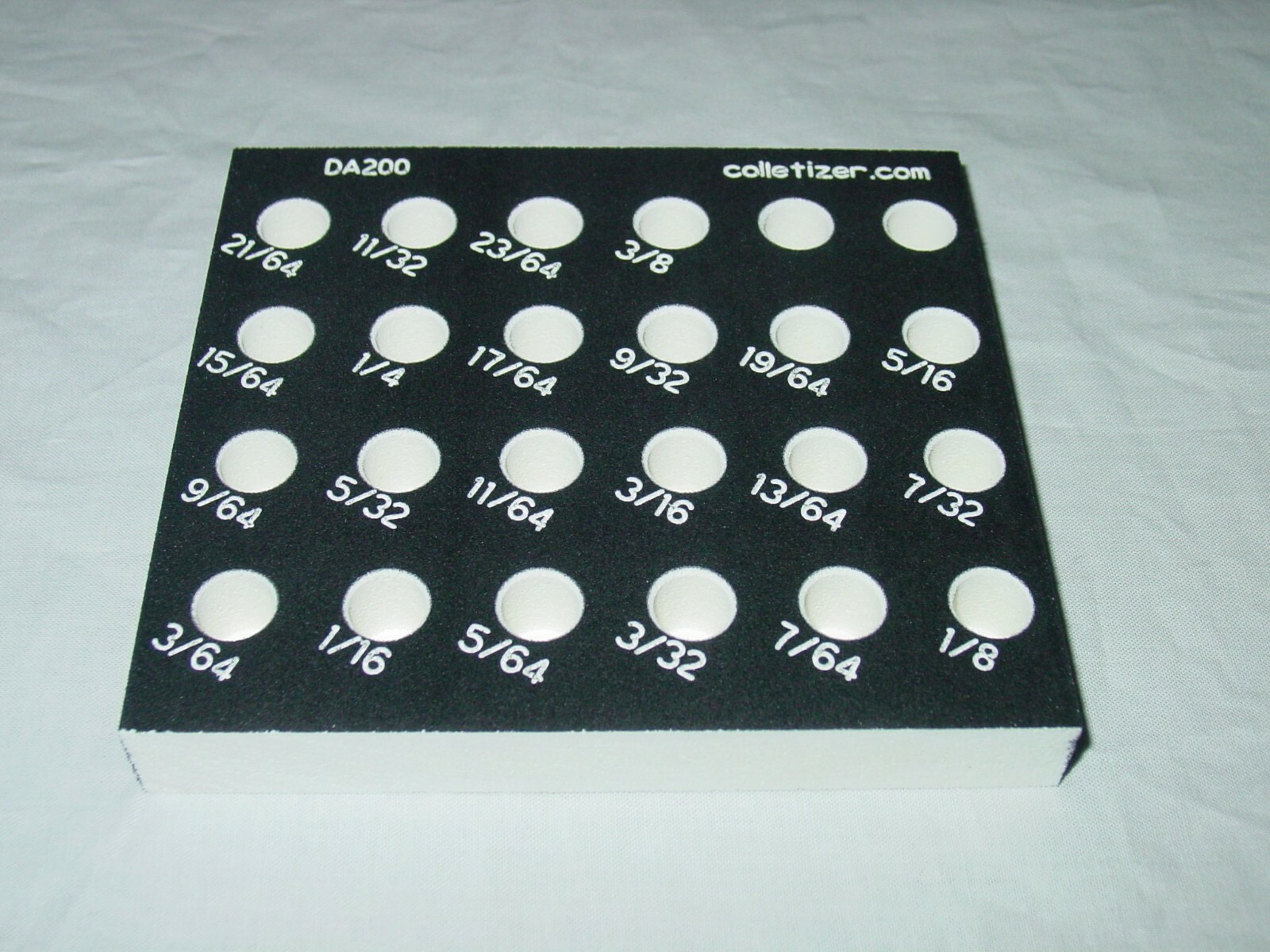 DA 200 Collet Storage Rack, Engraved Sizes holder stand set DA200 200DA ...