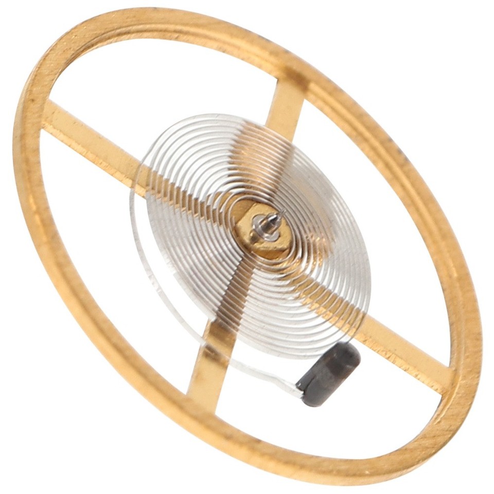 Set of 2 Watch Balance Wheel Accessories Mechanical Movement Alloy Part ...