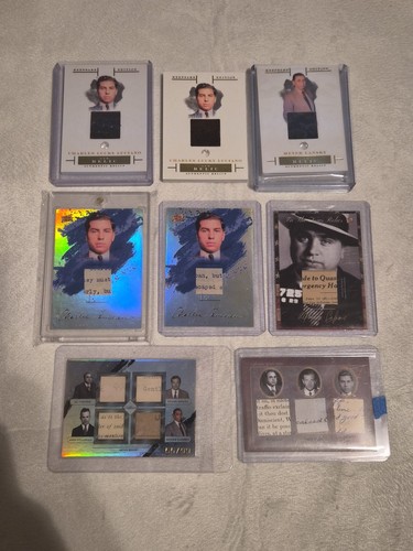 Al Capone Lucky Luciano Meyer Lansky Bugsy Siegel Dillinger Bundle 8 ...