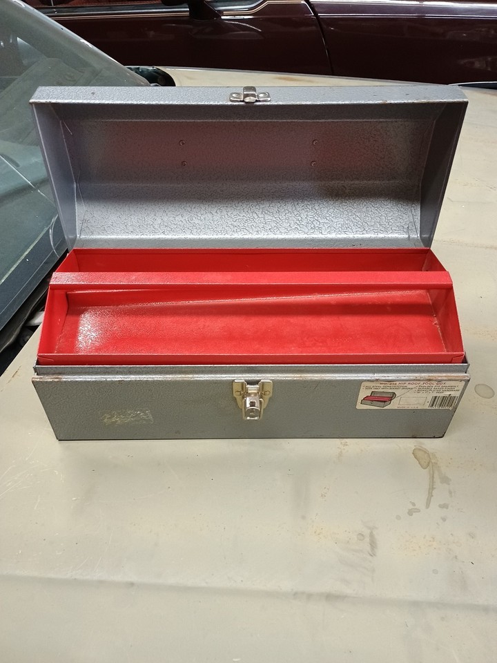 Vintage Craftsman True Value Tool Box with Tray | eBay
