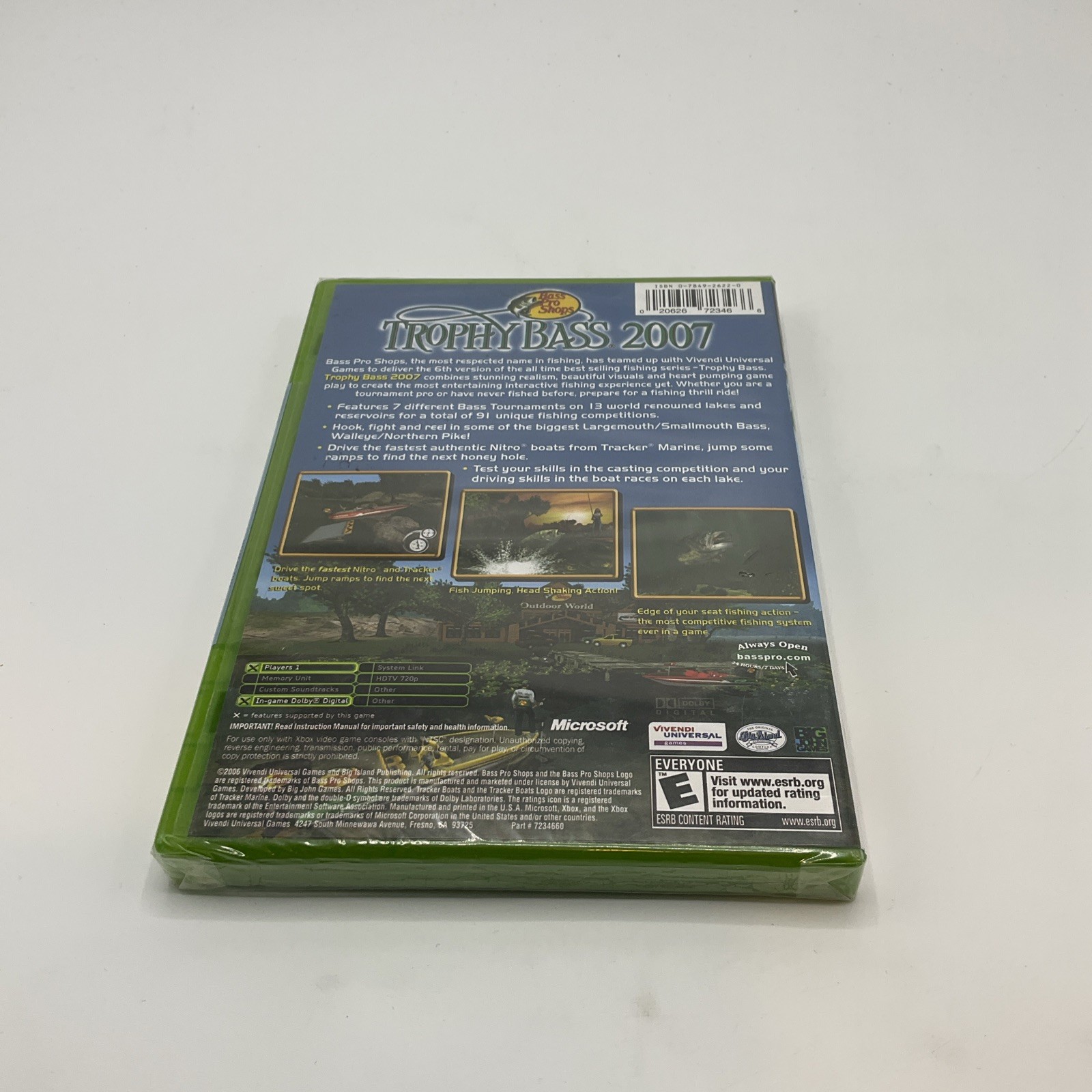 Bass Pro Shops: Trophy Bass 2007 (Microsoft Xbox, 2006) for sale online ...