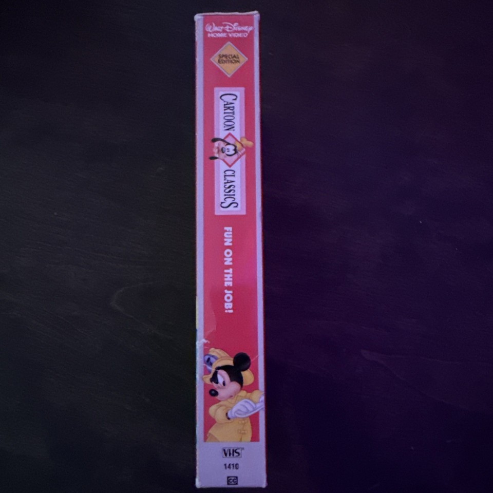 Walt Disney Cartoon Classics Special Edition - Fun on the Job (VHS ...