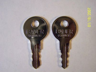 Bauer Aftermarket Keys cut to your J301-J379 code Series Qty 2 | eBay