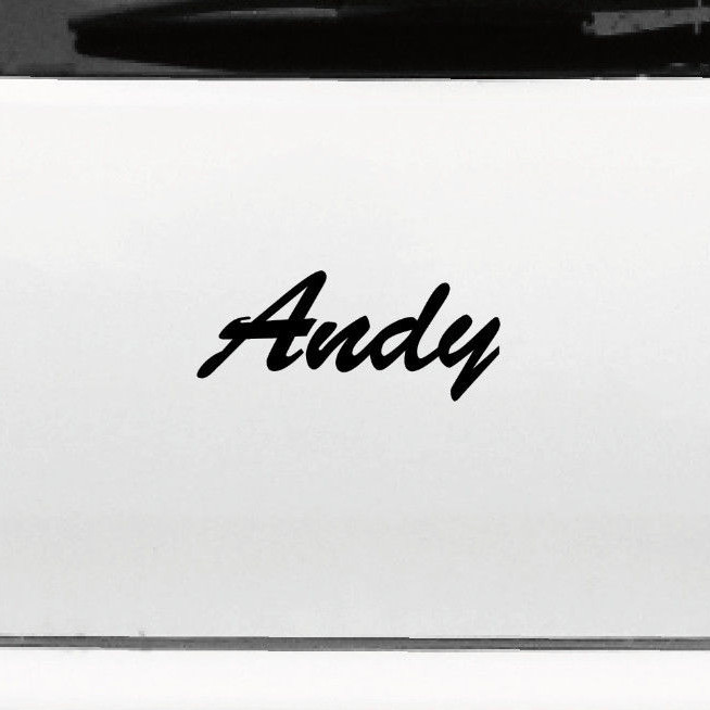 Andy Name Tattoo